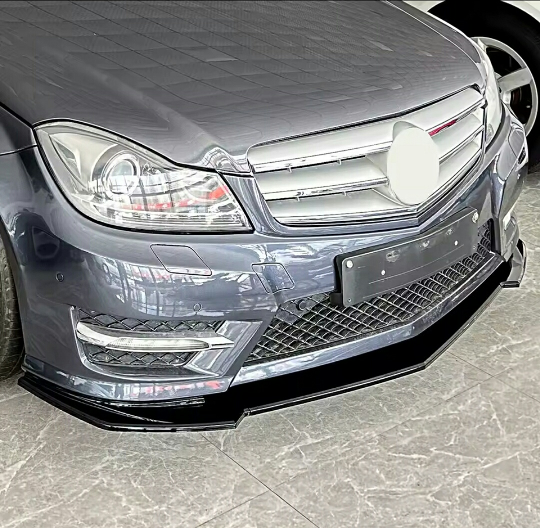 MERC W204 (FACELIFT) (C-CLASS) VORSTEINER STYLE FRONT SPOILER (NON-OEM ...